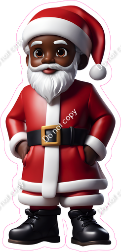 Dark Skin Tone Santa 4| Sign Swag USA