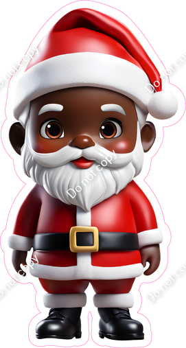 Dark Skin Tone Santa 8| Sign Swag USA