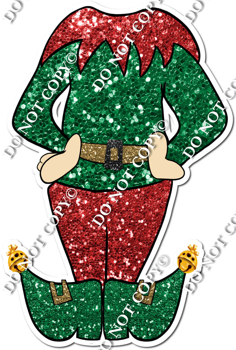 Light Skin Tone Split Elf Face Cutout| Sign Swag USA