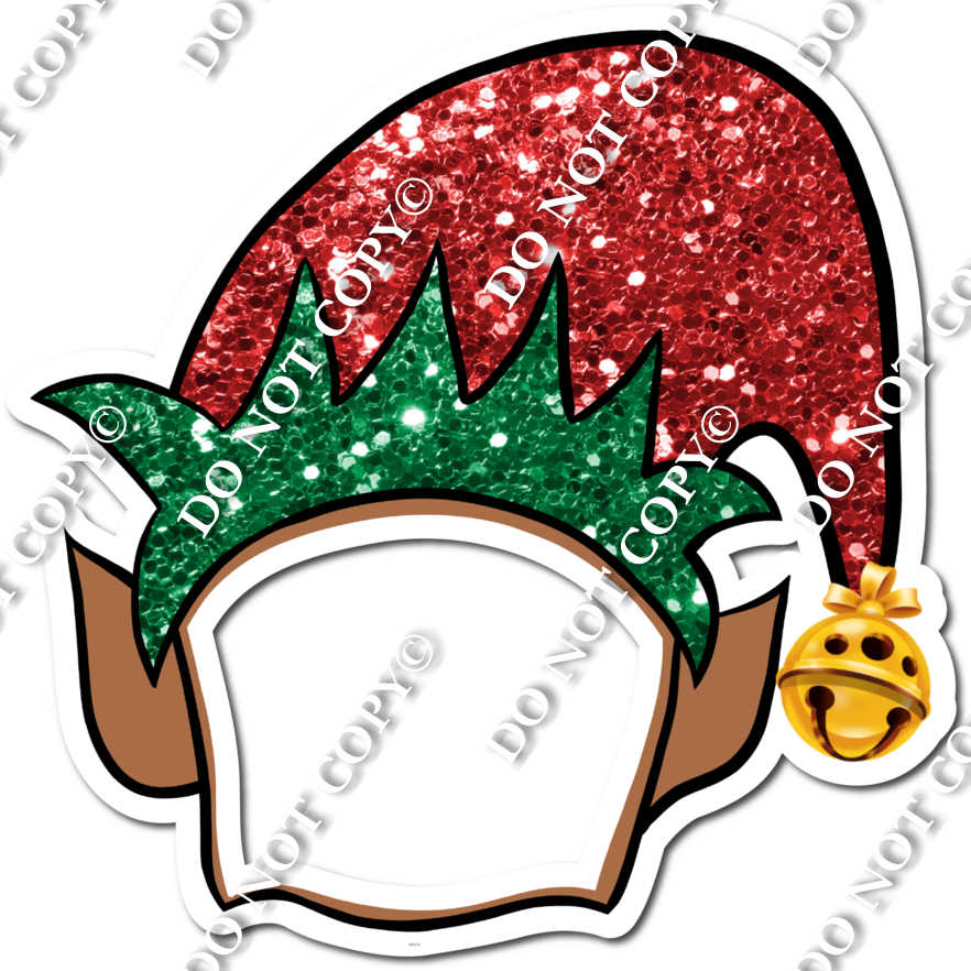 Dark Skin Tone Split Elf Face Cutout| Sign Swag USA