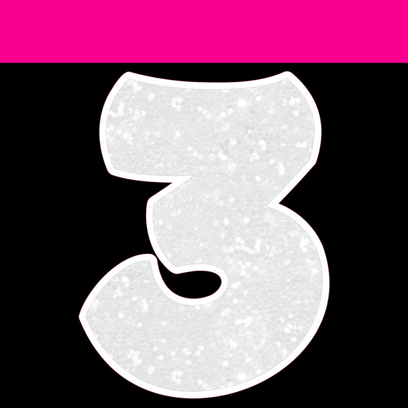 Sparkle - 12" BBT 41 pc Number Sets| Sign Swag USA