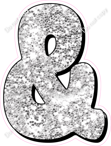 HP 23.5" Individuals - Light Silver Sparkle| Sign Swag USA