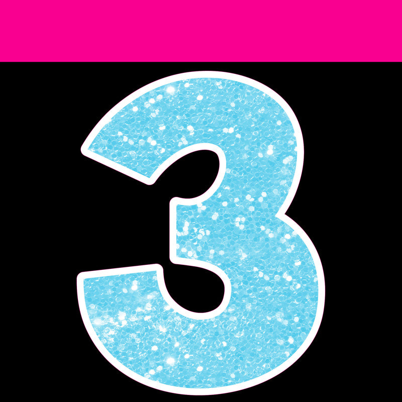 Sparkle - 12" KG 43 pc Number Sets| Sign Swag USA