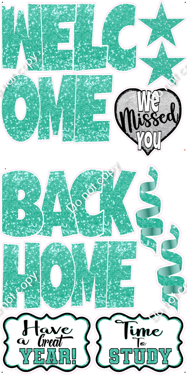 11pc SWIFT Mint Sparkle Welcome Back Theme0469| Sign Swag USA