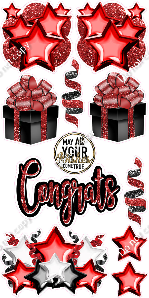 11 pc Cursive & Flair Congrats Sets| Sign Swag USA