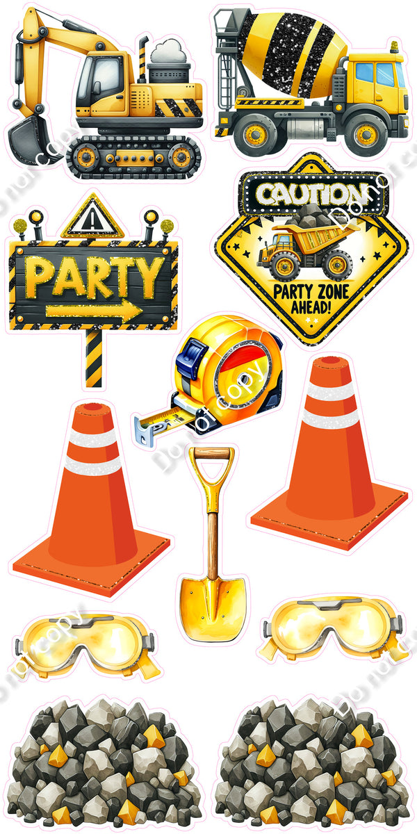 12 pc Construction Set| Sign Swag USA