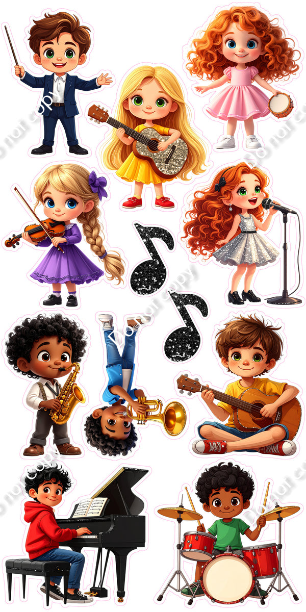 12 pc Kids Band Set| Sign Swag USA