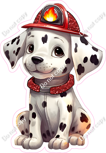 Dog Fire Rescue - Marshall| Sign Swag USA