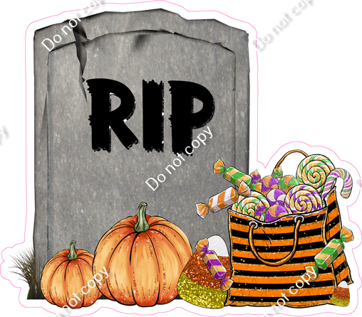 Mini - RIP Statement - Grave| Sign Swag USA