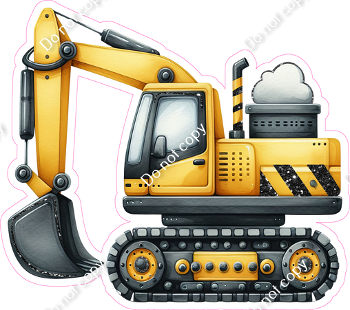 Construction - Excavator| Sign Swag USA