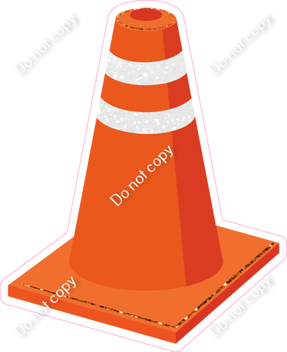 Construction - Orange Cone| Sign Swag USA