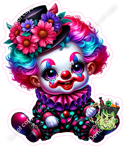Clown with Frankenstein Mug| Sign Swag USA