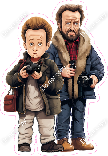 Home Alone - Marv and Harry| Sign Swag USA