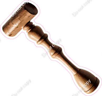Wooden Mallet| Sign Swag USA