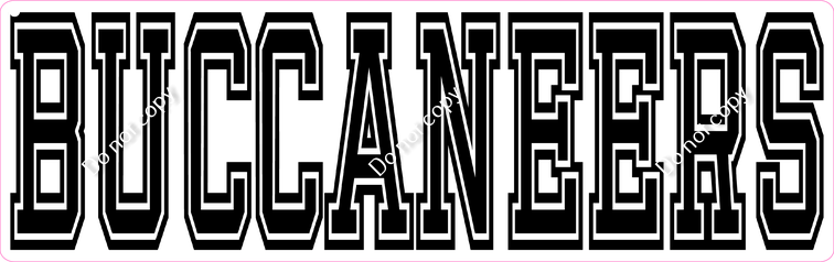 BUCCANEERS Mascot Statement| Sign Swag USA