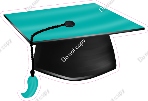 Teal Graduation Caps| Sign Swag USA