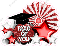 Red Proud of You with Fan| Sign Swag USA