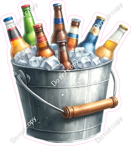 BBQ - Bucket of Beer| Sign Swag USA