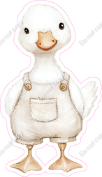 Goose with Bibs| Sign Swag USA