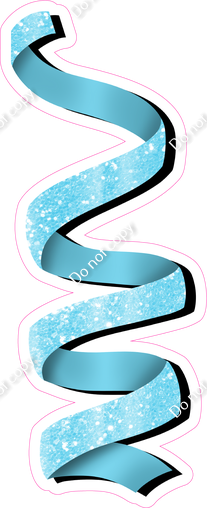 Sparkle - Baby Blue - Streamer - Style 3| Sign Swag USA