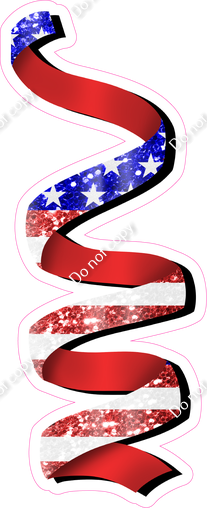 Sparkle - Flag - Streamer - Style 3| Sign Swag USA