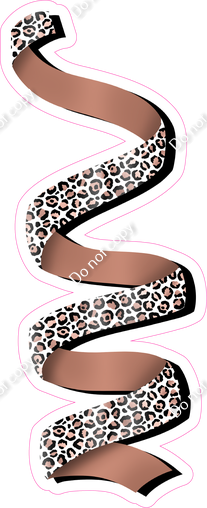 Sparkle - White Leopard - Streamer - Style 3| Sign Swag USA