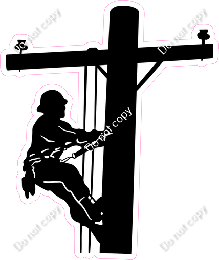 Lineman Silhouette| Sign Swag USA
