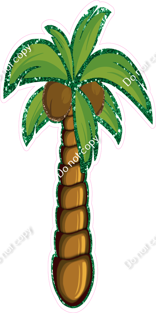 Skinny Palm Tree Yard Sign| Sign Swag USA