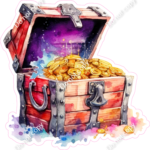 Pirate - Treasure Chest| Sign Swag USA