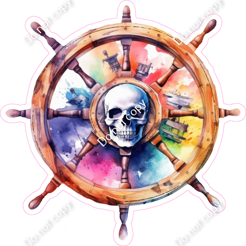 Pirate - Helm with Skull| Sign Swag USA