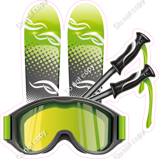 Green Snow Ski Gear| Sign Swag USA