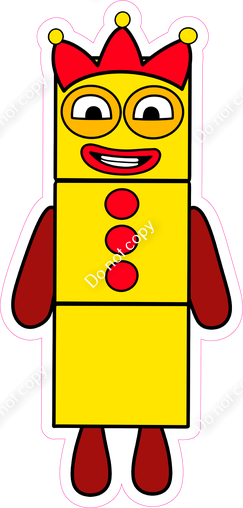 # 3 Numberblock Character| Sign Swag USA