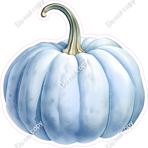 Baby Blue Pumpkin| Sign Swag USA
