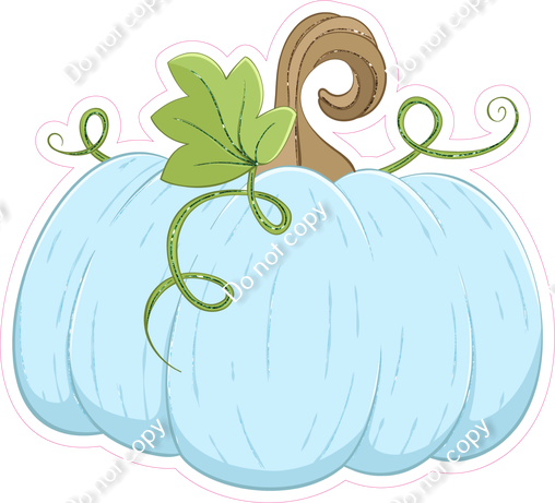 Baby Blue Pumpkin 2 w/ Variants| Sign Swag USA