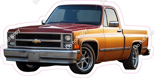 Square Body Chevy Truck| Sign Swag USA