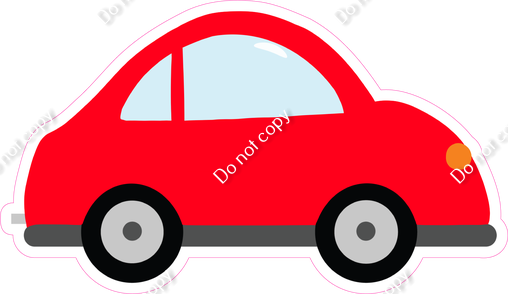 Red Car w/ Variants| Sign Swag USA