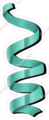 Flat - Mint Streamer - Style 3| Sign Swag USA