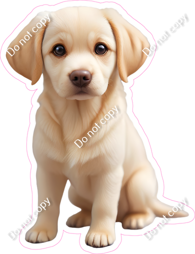 Baby Yellow Lab| Sign Swag USA