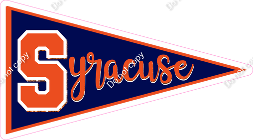 Syracuse Pennant| Sign Swag USA