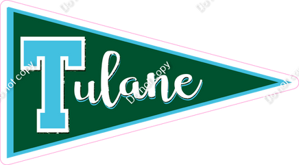 Tulane Pennant| Sign Swag USA