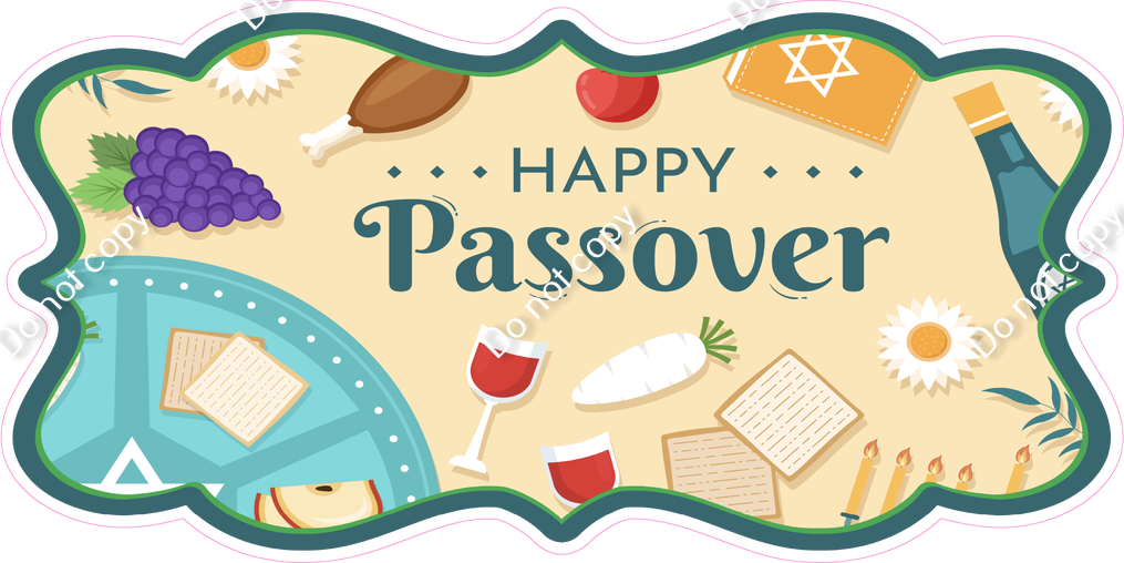 Passover - Happy Passover Statement| Sign Swag USA