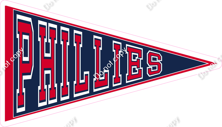 Pennant - Philadelphia Phillies| Sign Swag USA