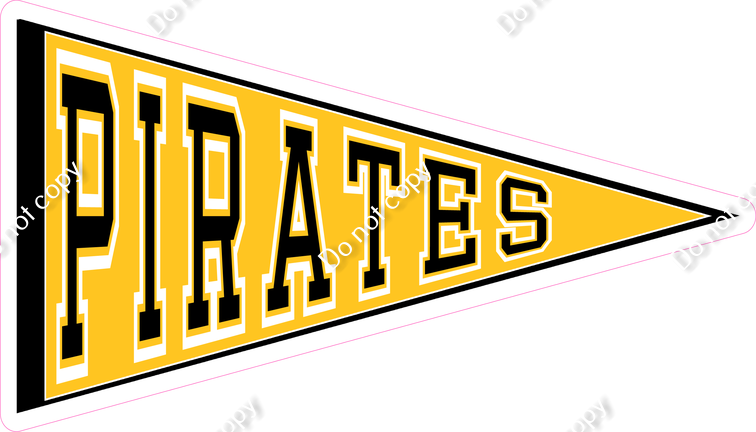 Pennant - Pittsburgh Pirates| Sign Swag USA