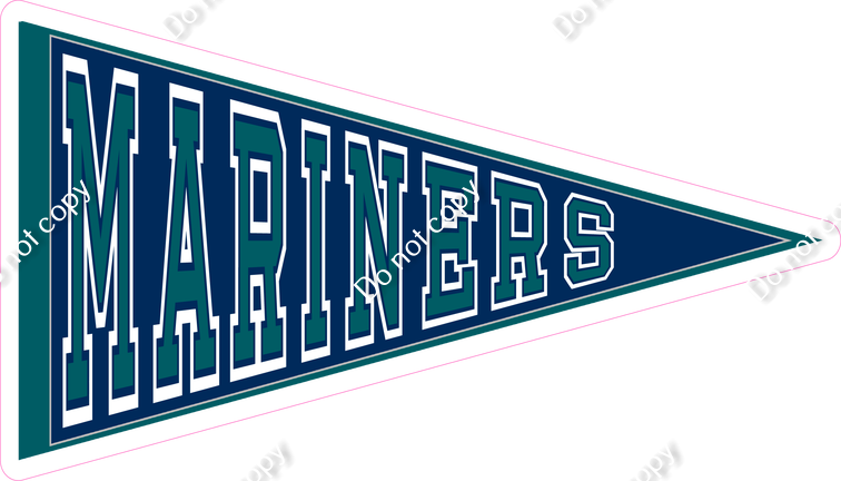 Pennant - Seattle Mariners w/ Variants| Sign Swag USA