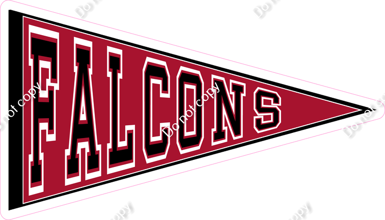 Pennant - Atlanta Falcons| Sign Swag USA