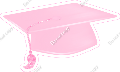Baby Pink Graduation Cap| Sign Swag USA