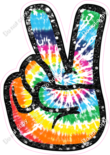 Tie-dye Peace Sign| Sign Swag USA