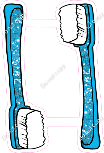 Dental - Caribbean Toothbrush (cut apart after purchase)| Sign Swag USA