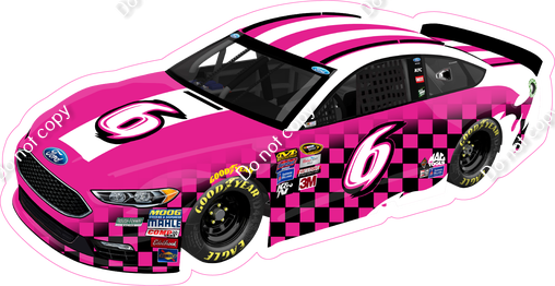 Hot Pink - Nascar / Stock Car w/ Variants| Sign Swag USA