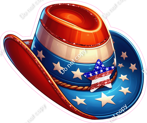 4th of July - Cowboy Hat| Sign Swag USA